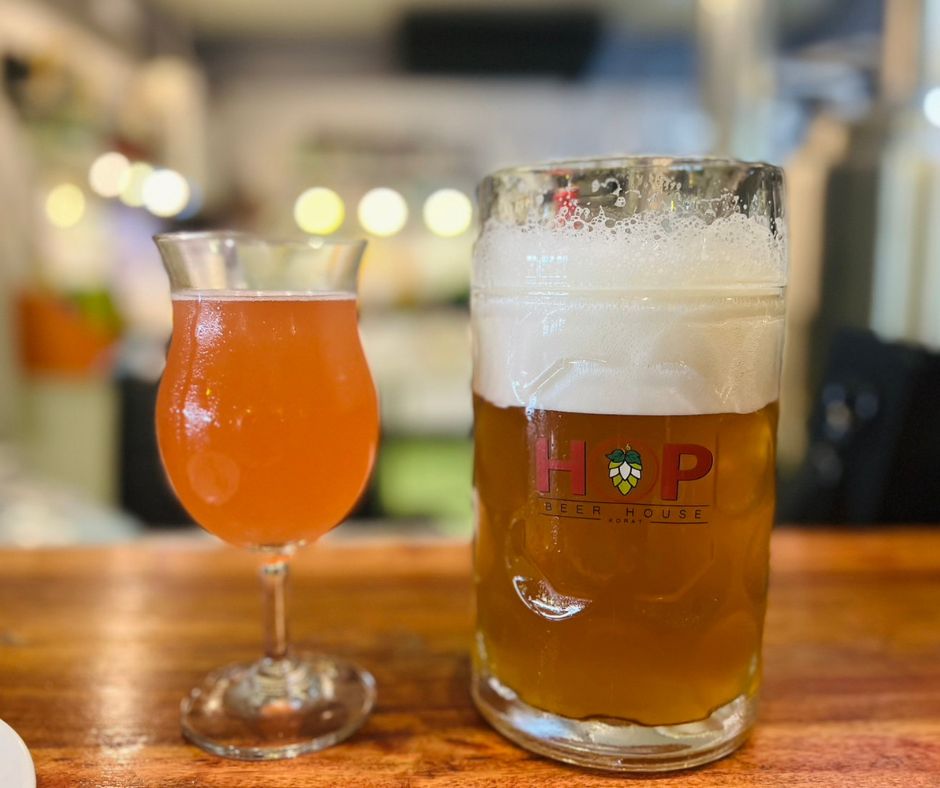เพลิดเพลินกับอาหารและเครื่องดื่มไปกับ HOP Beer House Korat : Hop Beer House